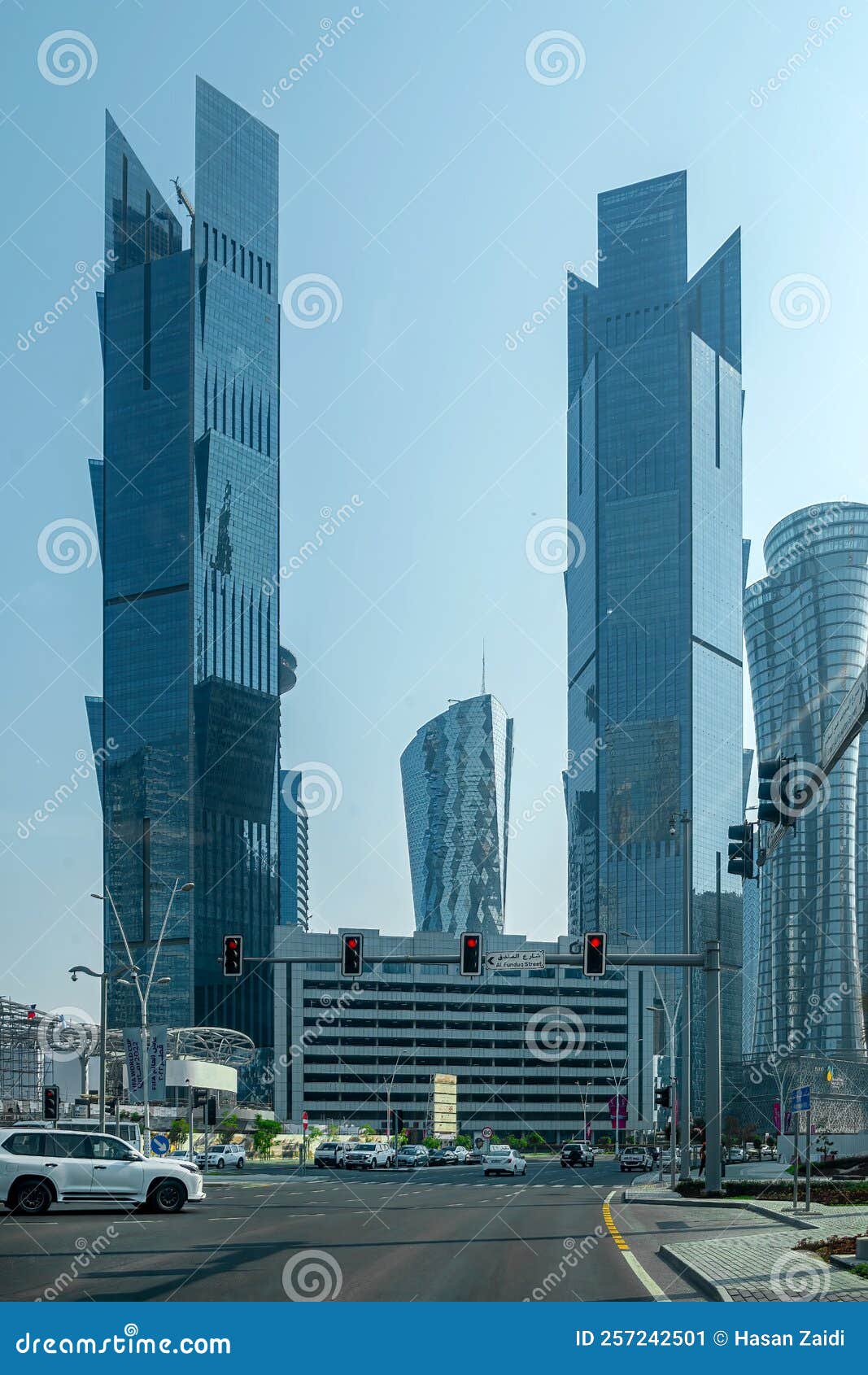Palm Tower West Bay Doha Qatar Editorial Photo - Image of buildings ...