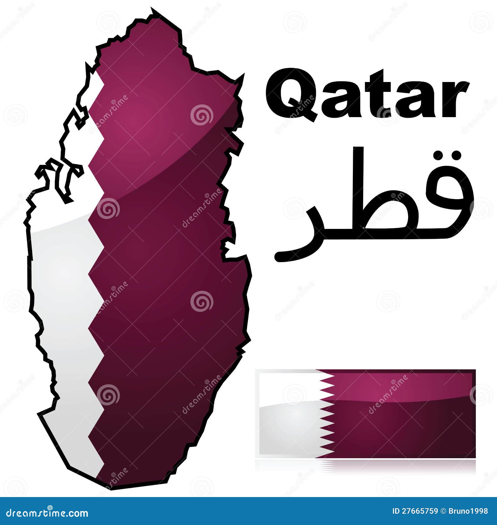 Qatar Map And Flag Royalty Free Stock Images - Image: 27665759 Qatar Map And Flag Royalty Free Stock Images - Image: 27665759