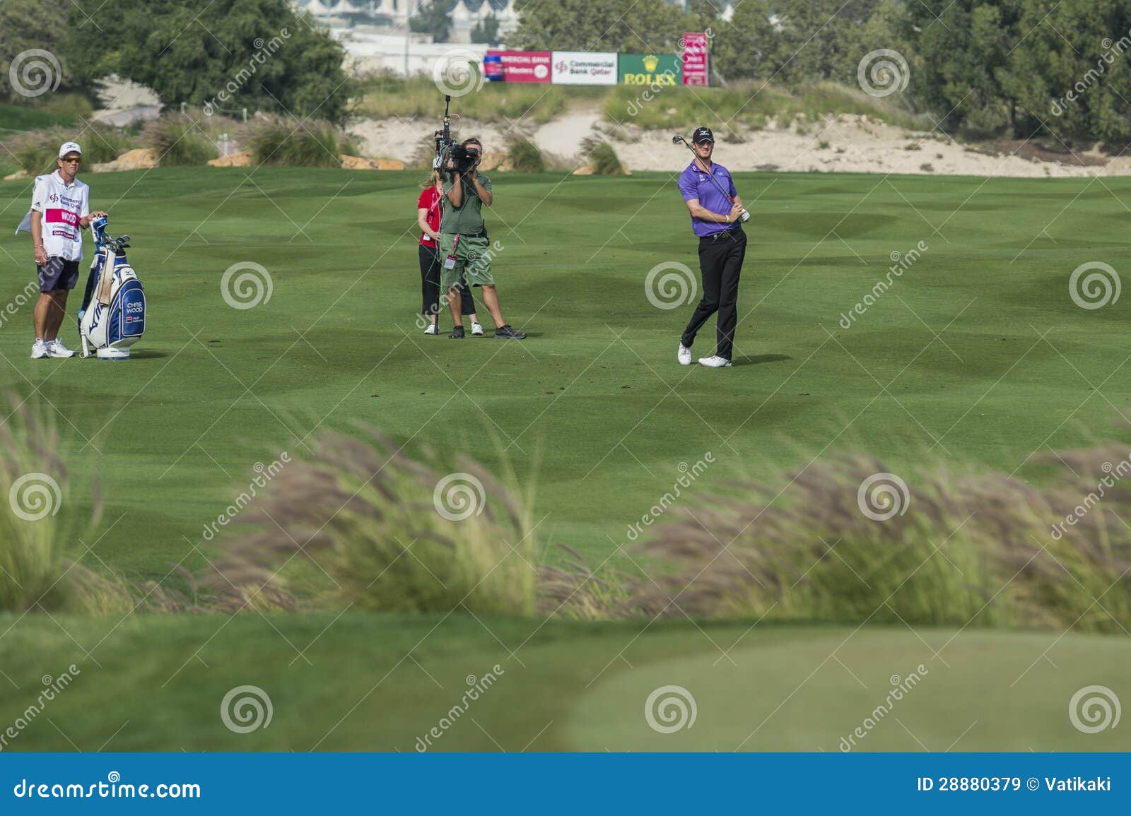 Qatar Masters 2013 editorial stock image. Image of bank - 28880379