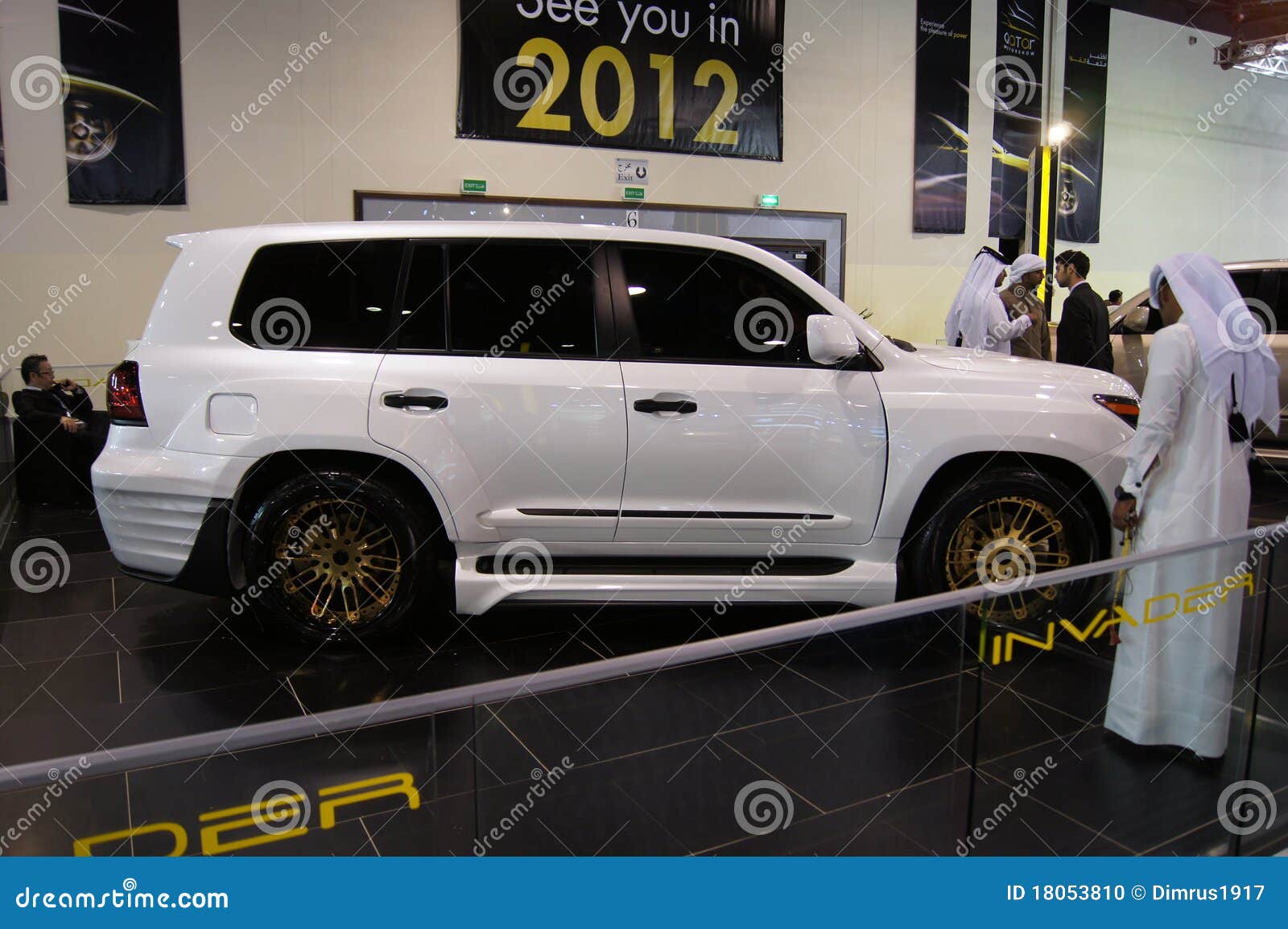 Qatar Motorshow 2011 - Invader Editorial Image - Image of motorshow ...