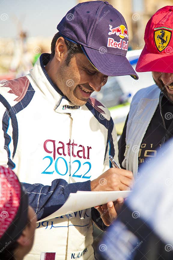 Qatar Rally racer editorial photography. Image of jerash - 19169162