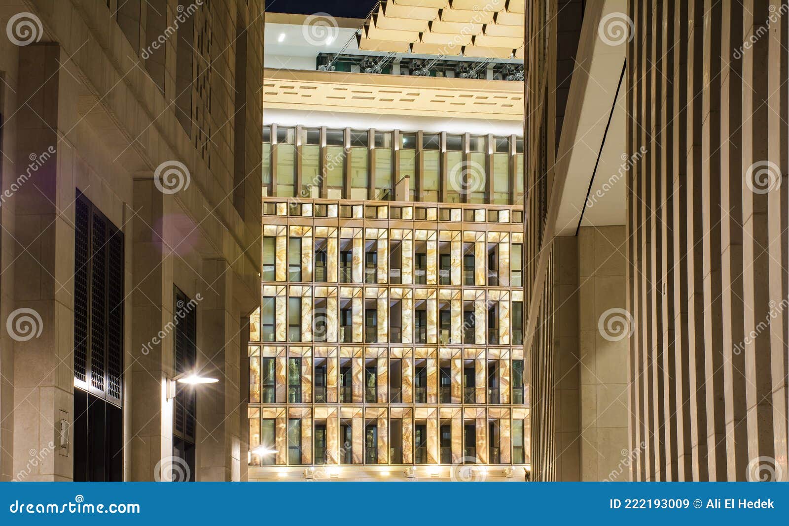Qatar S Buildings Proximity Stock Image - Image of designs, buildings ...