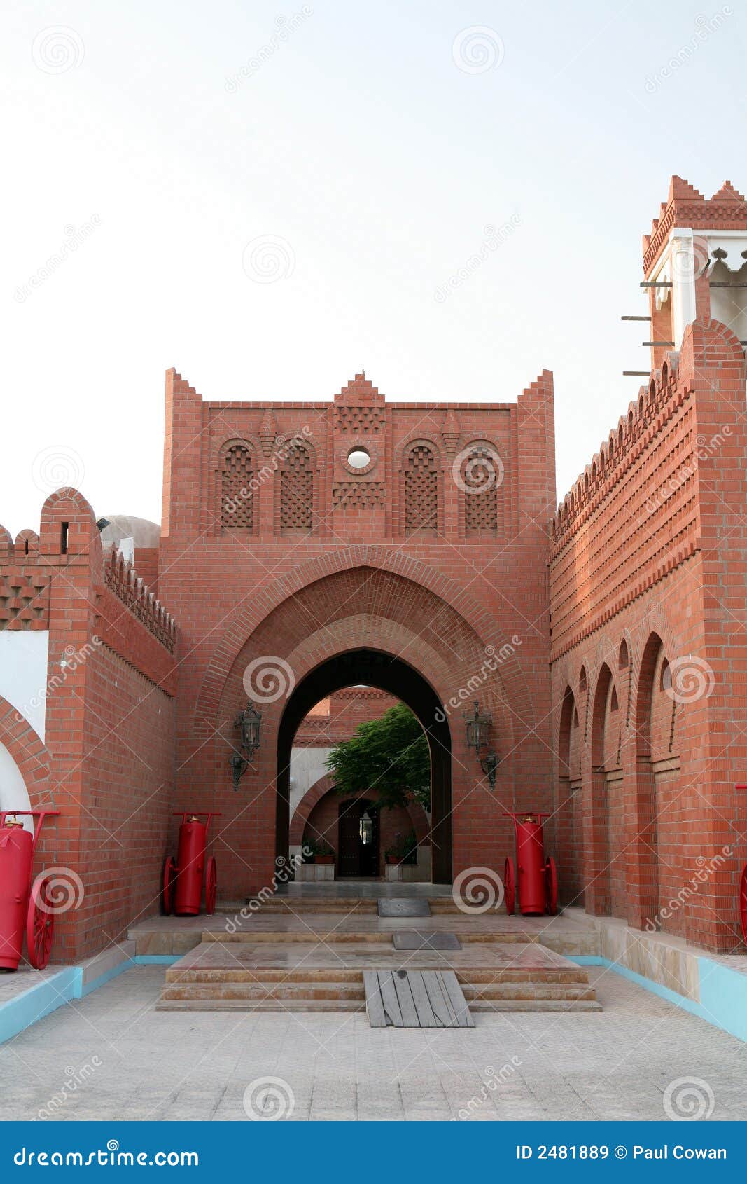 Qatari architecture 2 stock image. Image of traditional - 2481889
