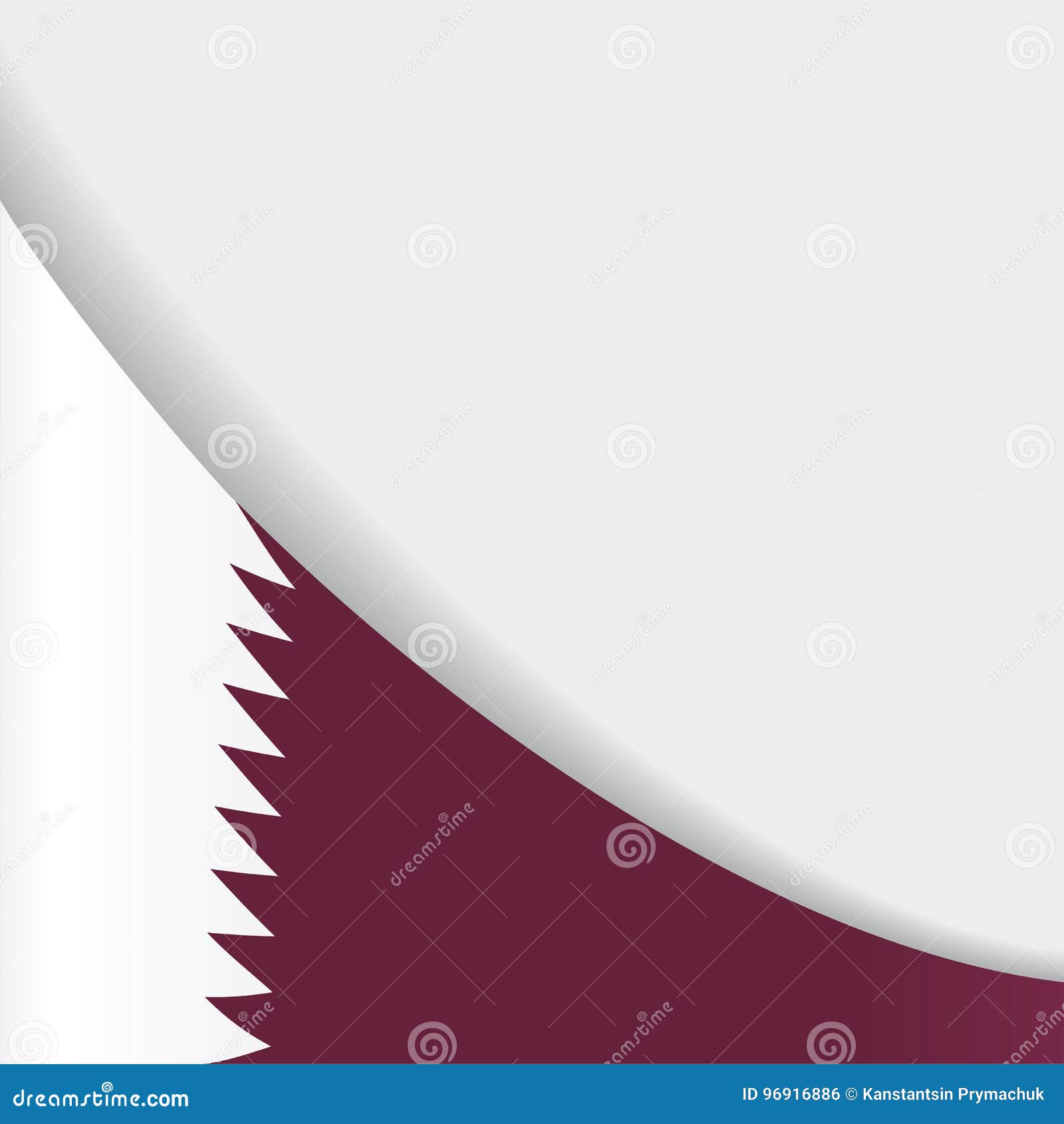 Qatari Flag Background. Vector Illustration. Stock Vector ...