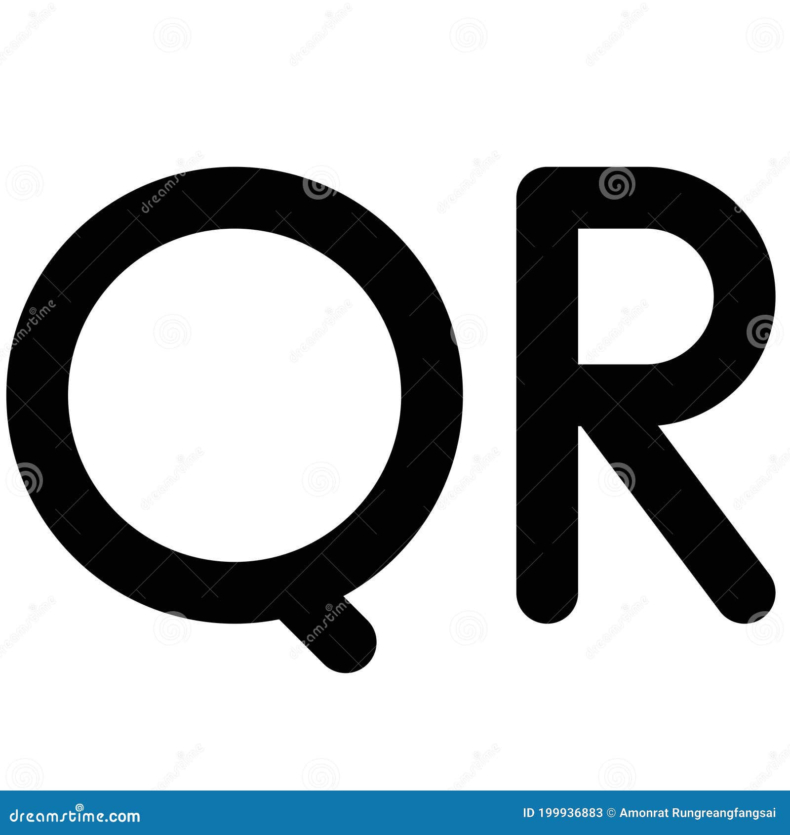 Qatari Riyal Sign, Currency of the State of Qatar Stock Vector ...