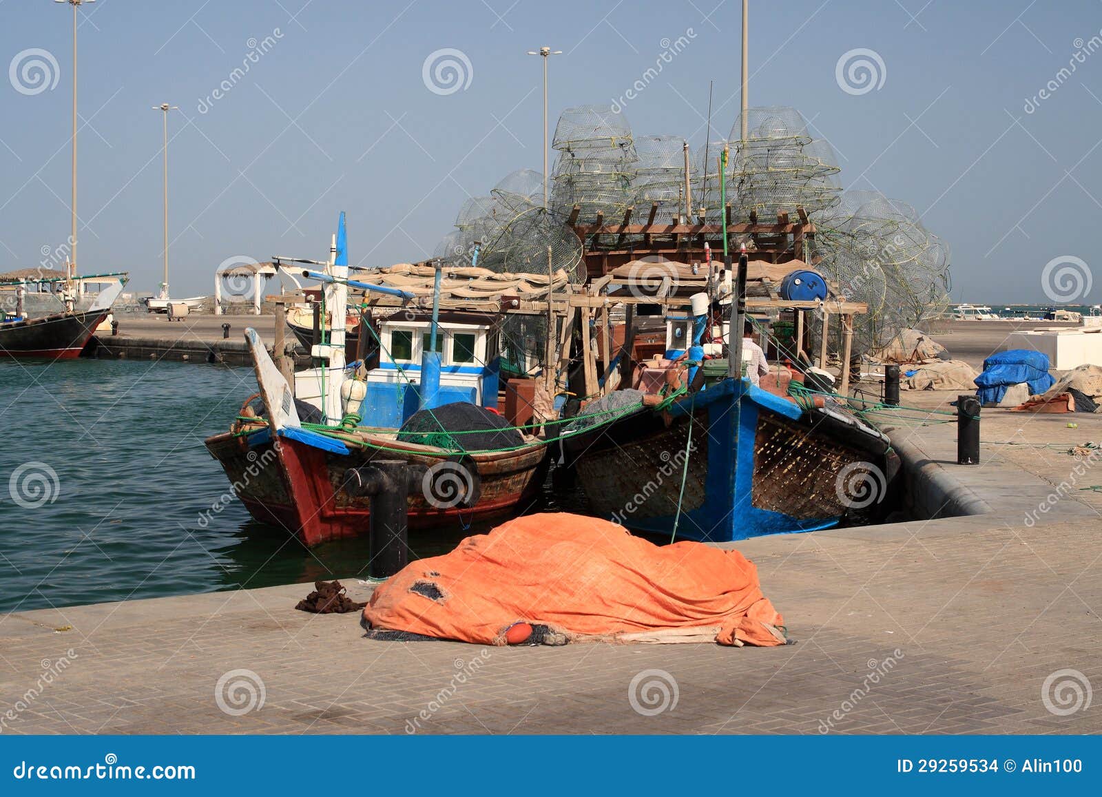 Qatarian fishing boat stock photo. Image of boat, summer - 29259534