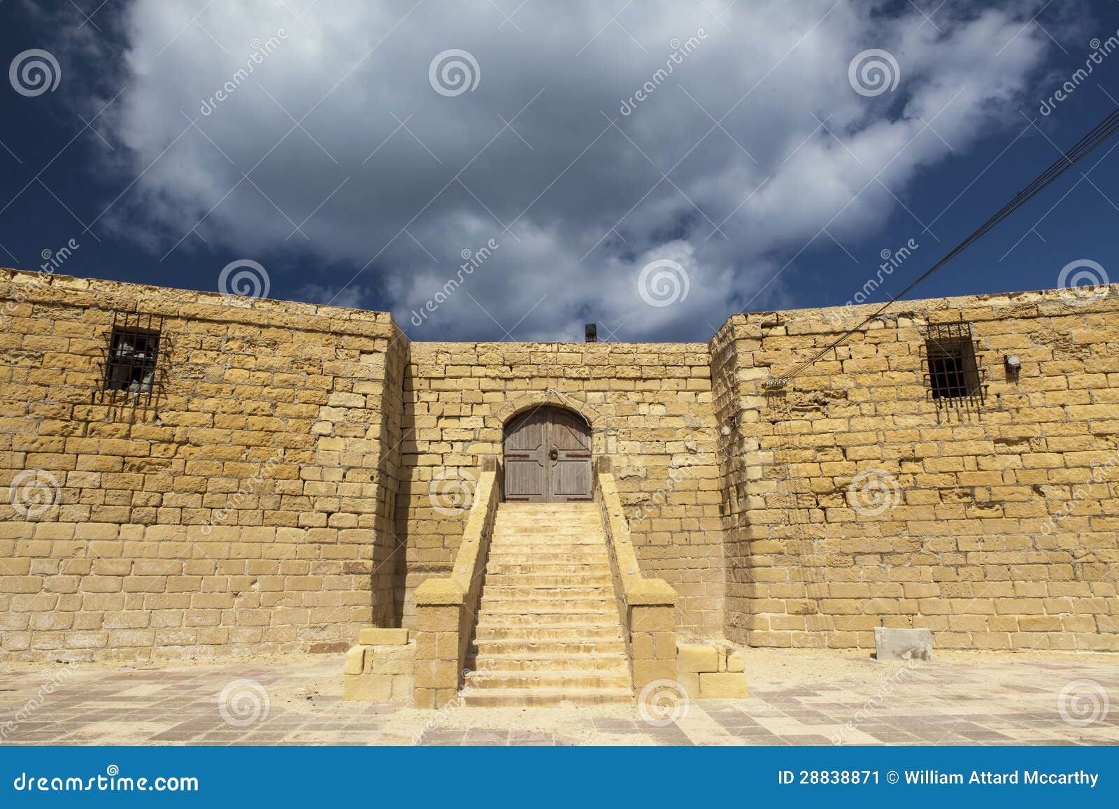 Qbajjar Tower stock image. Image of fortress, unique - 28838871