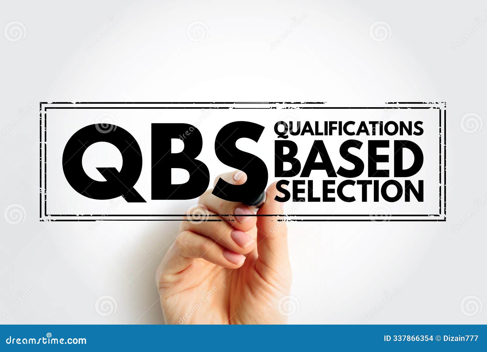 QBS - Qualifications Based Selection is a Procurement Process for the ...