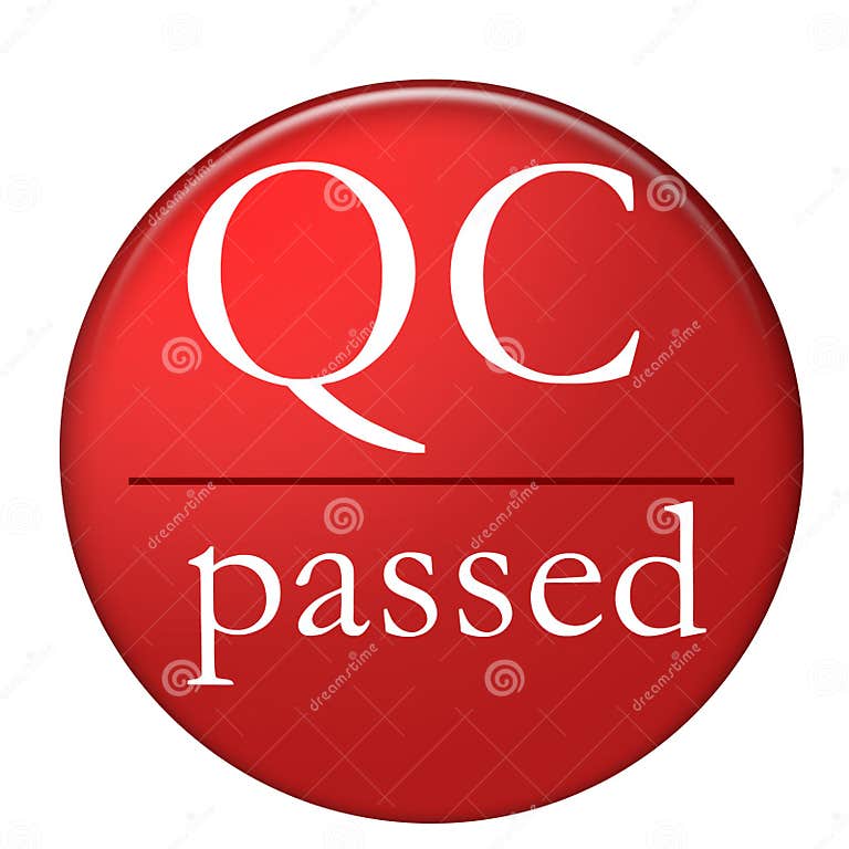 QC Passed stock illustration. Illustration of assembled - 4992058