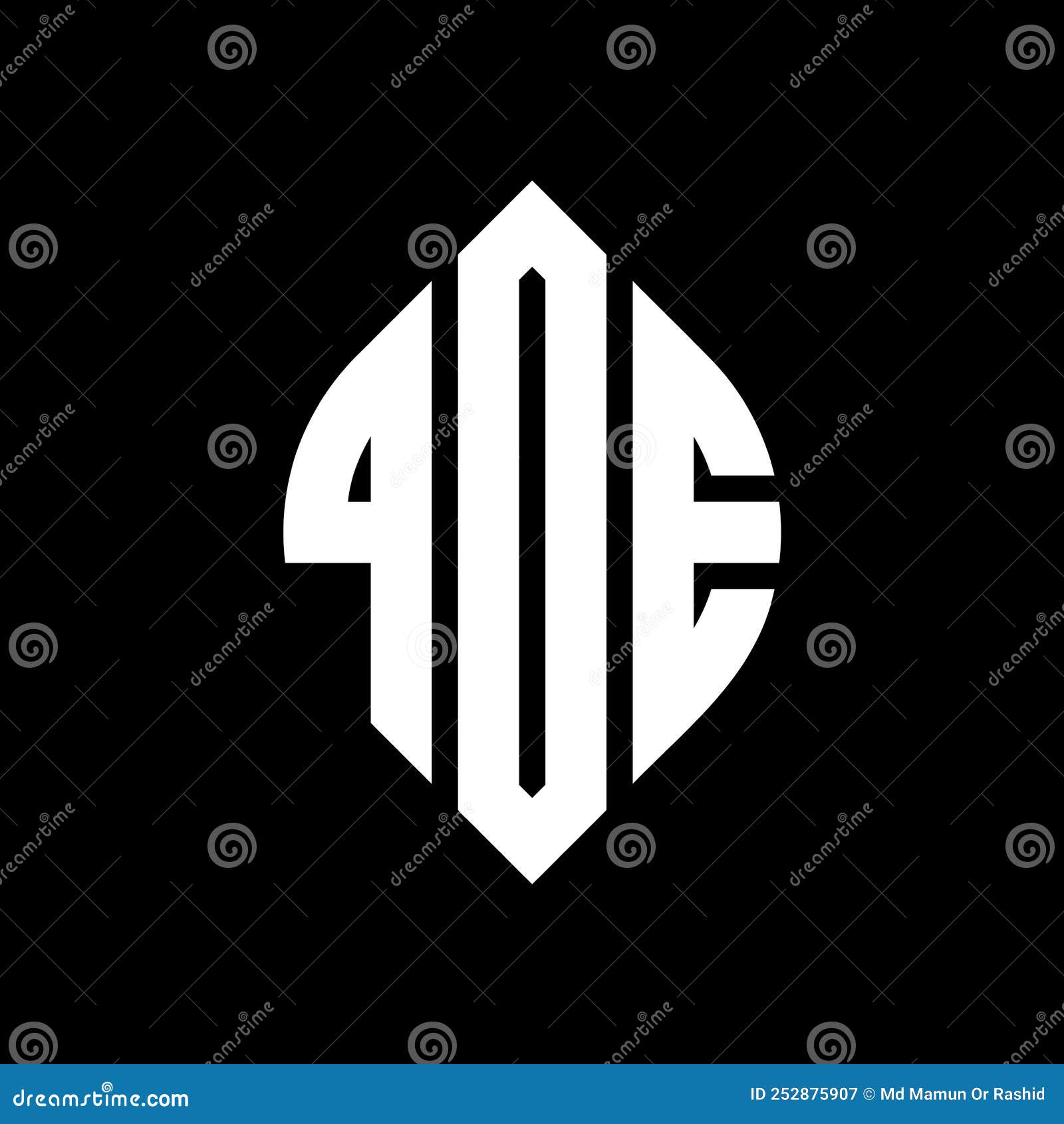 QCE Circle Letter Logo Design with Circle and Ellipse Shape. QCE ...