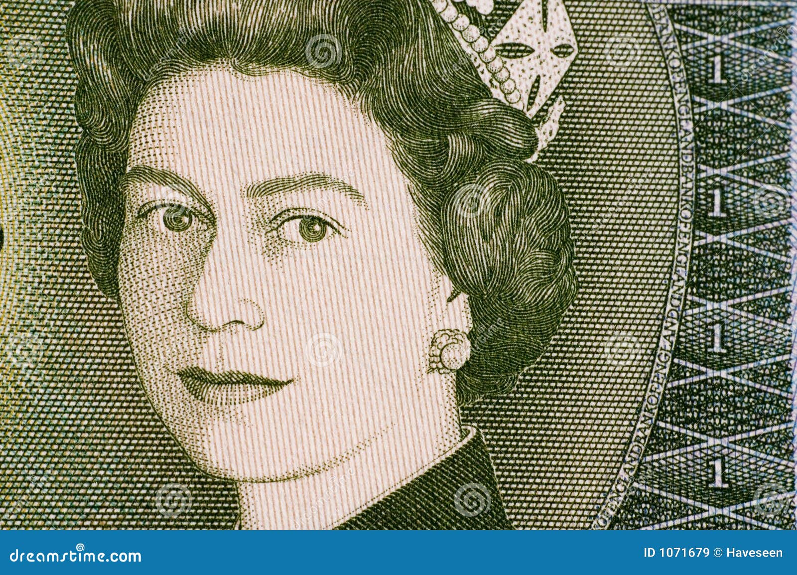 QEII editorial stock image. Image of debt, dollar, closeup - 1071679