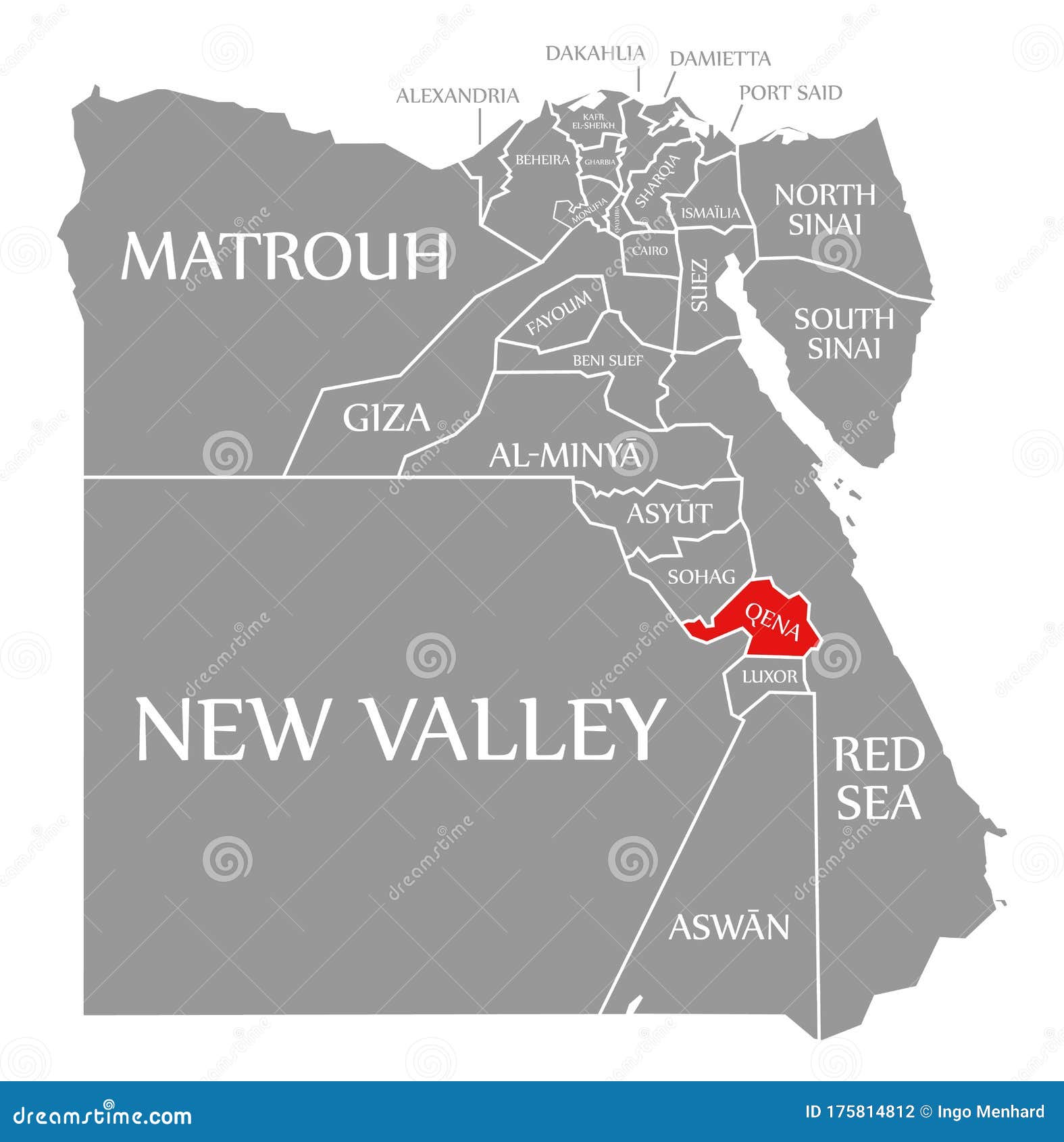 Qena Map Stock Illustrations – 97 Qena Map Stock Illustrations, Vectors ...