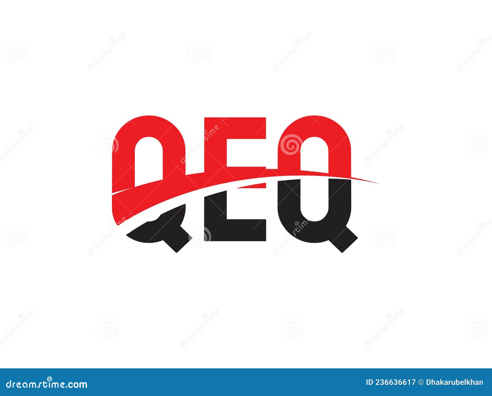 QEQ Letter Initial Logo Design Vector Illustration Stock Vector ...