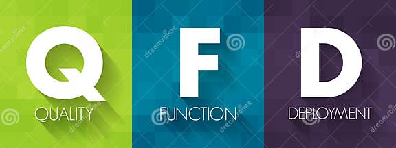 QFD Quality Function Deployment - Method Developed To Help Transform ...