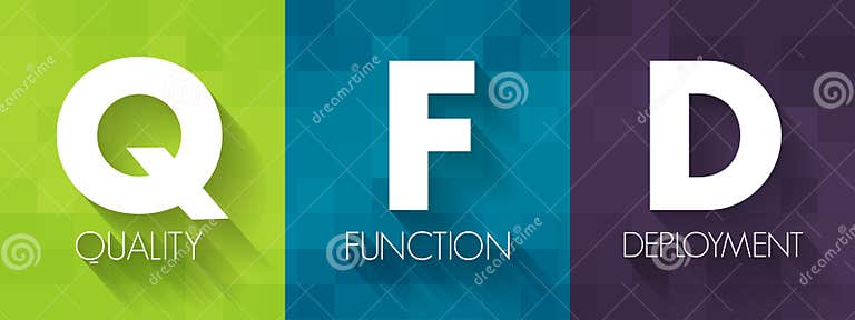QFD Quality Function Deployment - Method Developed To Help Transform ...