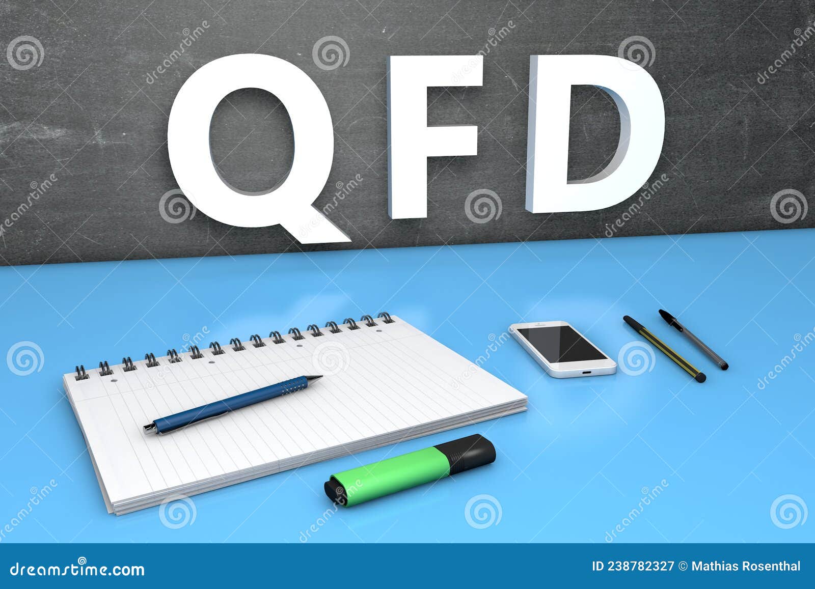 QFD - Quality Function Deployment Stock Illustration - Illustration of ...