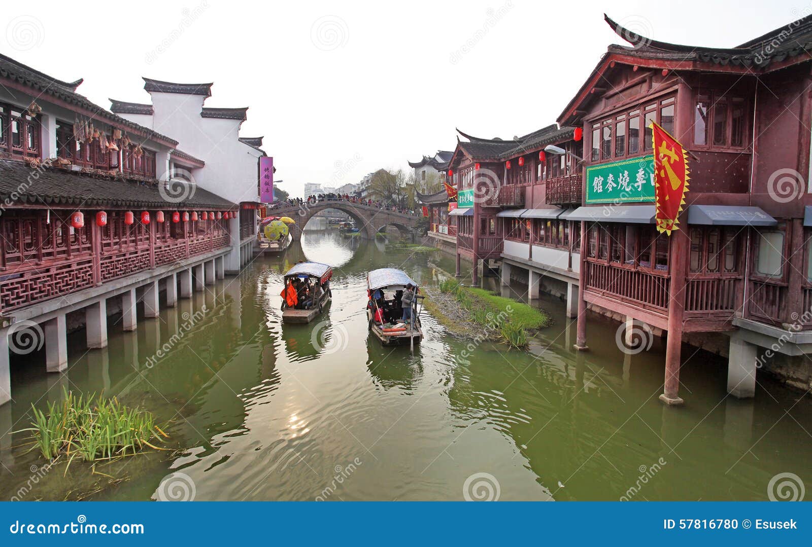 QiBao old town, Shanghai editorial image. Image of shanghai - 57816780