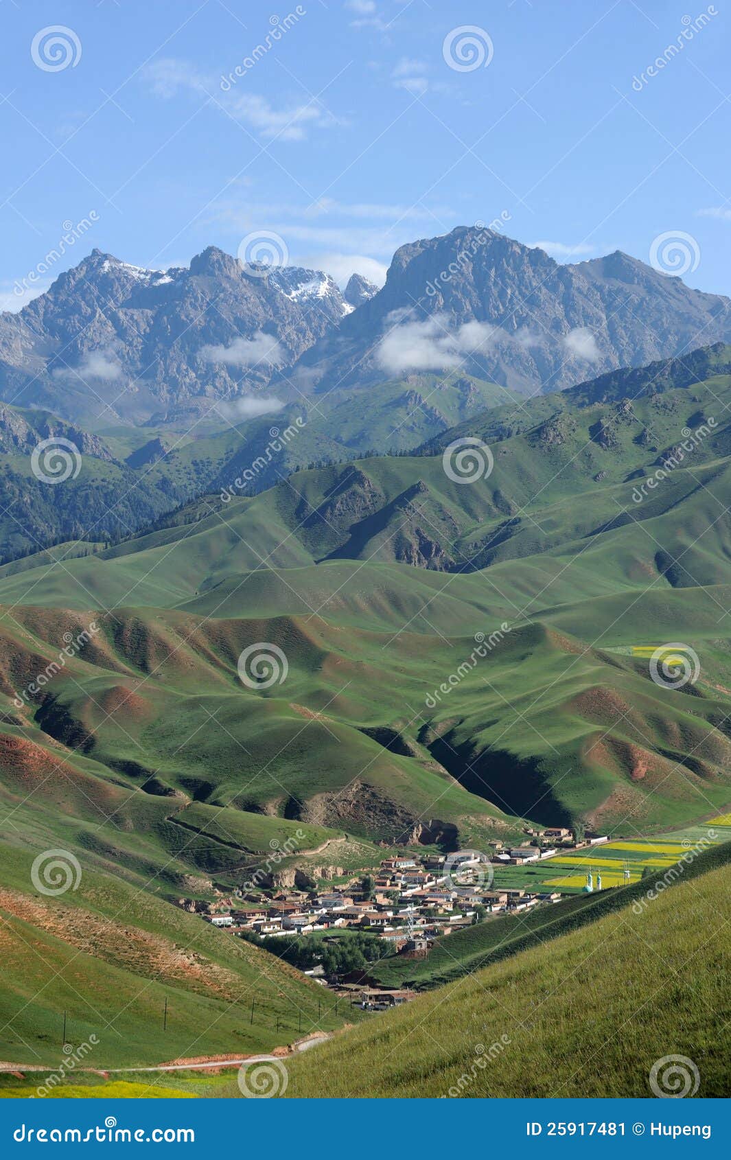 Qilian mountains stock image. Image of colorful, beautiful - 25917481