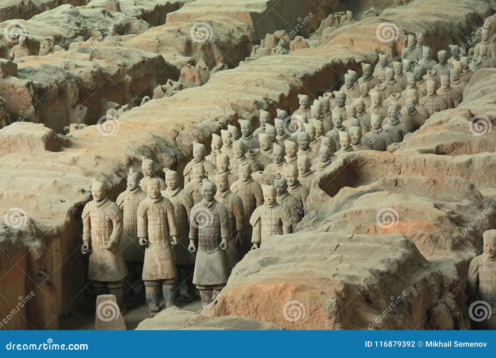 Qin Shi Huang The Terracotta Army Editorial Photography Image Of Clay Dynasty 116879392