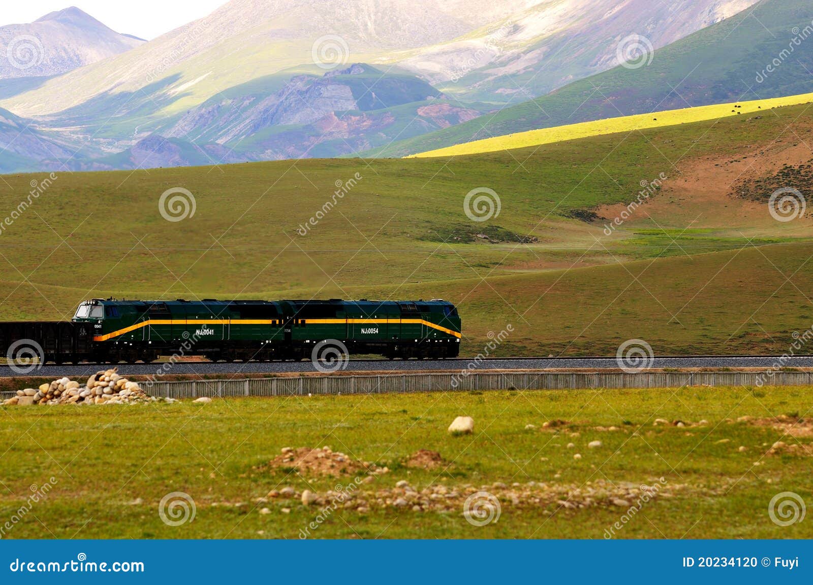 Qinghai-Tibet Railway stock photo. Image of rail, track - 20234120