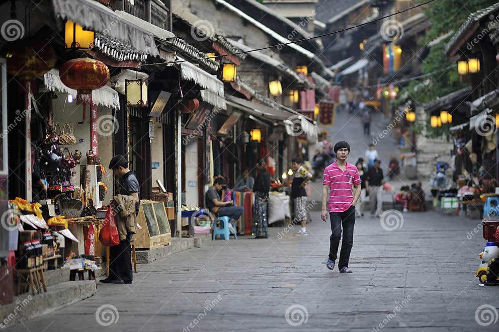 Qingyan ancient Town editorial photography. Image of historical - 27201857