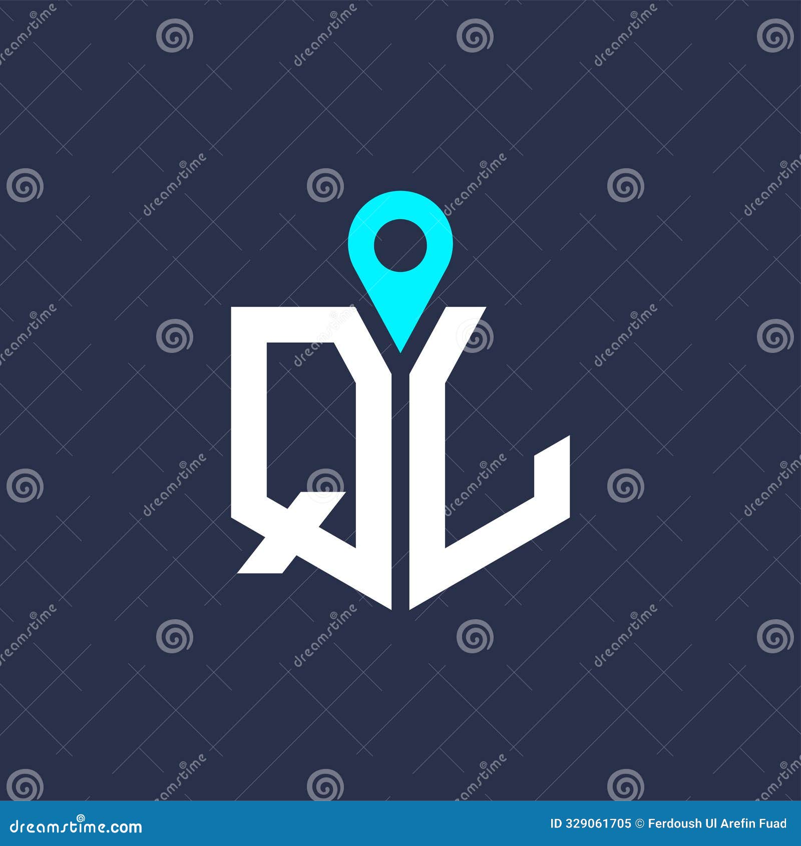 QL Location Logo Design for Recruitment and Navigation - Letter QL Logo ...