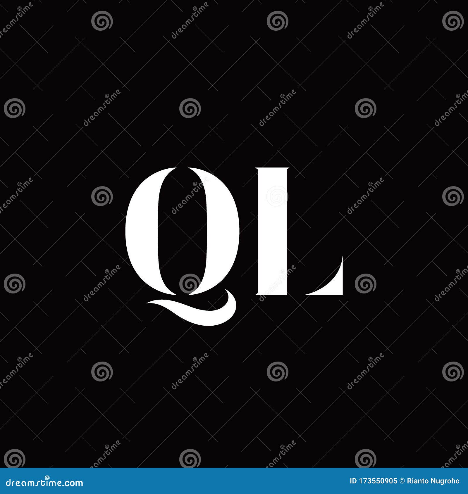 QL Logo Letter Initial Logo Designs Template Stock Vector ...
