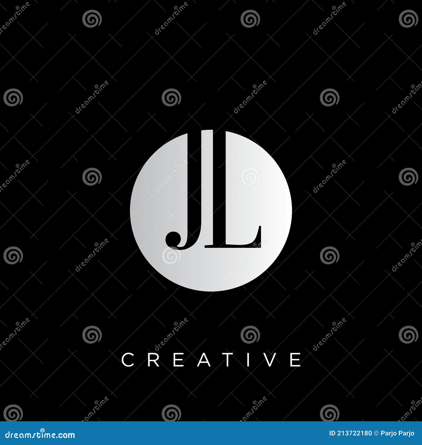 JL Luxury Logo Design Vector SYMBOL Stock Vector - Illustration of ...