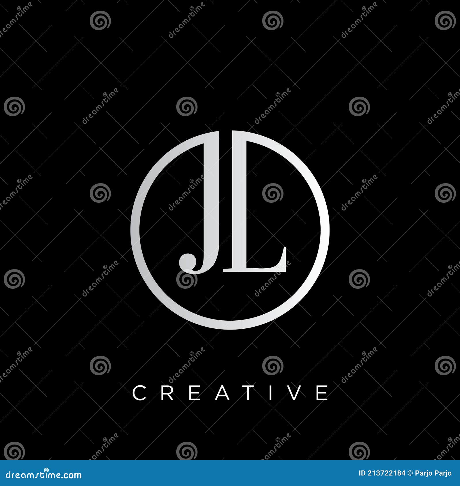JL Luxury Logo Design Vector SYMBOL Stock Vector - Illustration of idea ...
