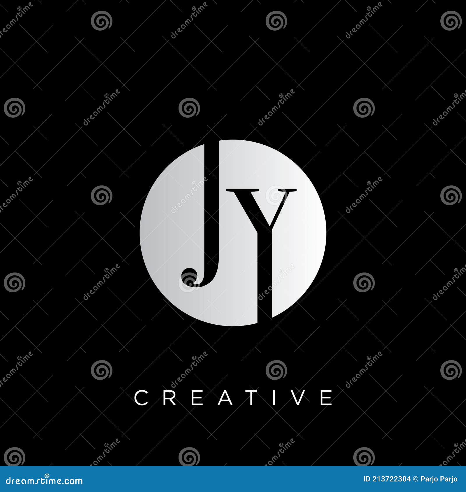 JY Luxury Logo Design Vector SYMBOL Stock Vector - Illustration of ...