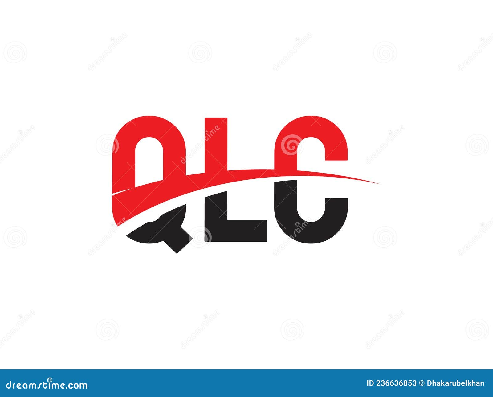 QLC Letter Initial Logo Design Vector Illustration Stock Vector ...