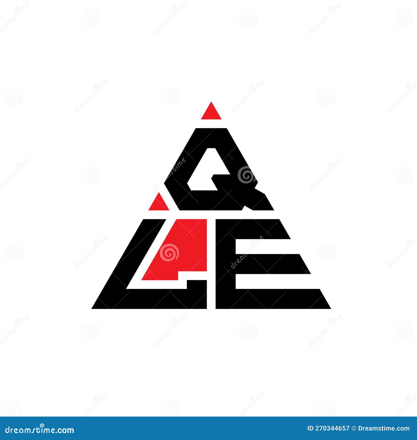 QLG Triangle Letter Logo Design with Triangle Shape. QLG Triangle Logo ...