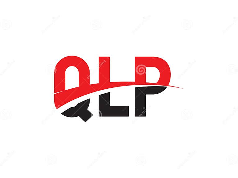 QLP Letter Initial Logo Design Vector Illustration Stock Vector ...