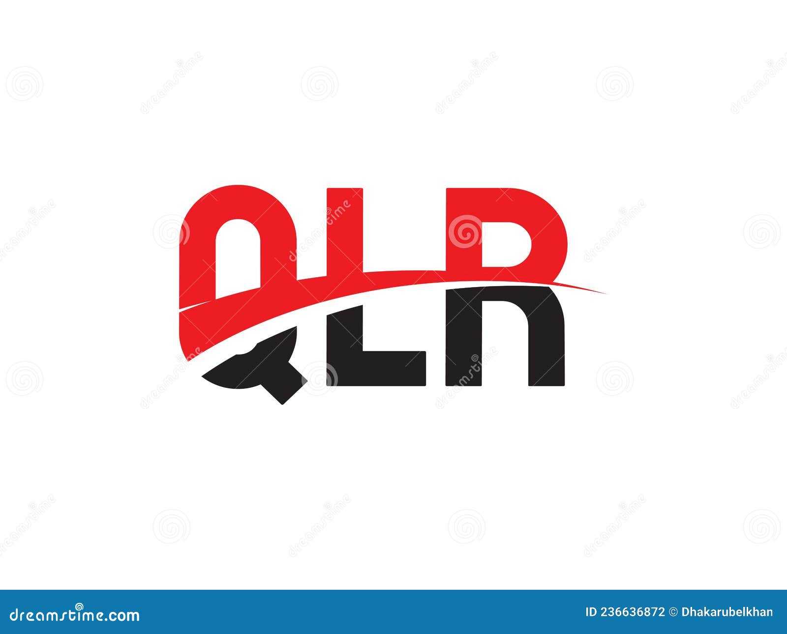 QLR Letter Initial Logo Design Vector Illustration Stock Vector ...