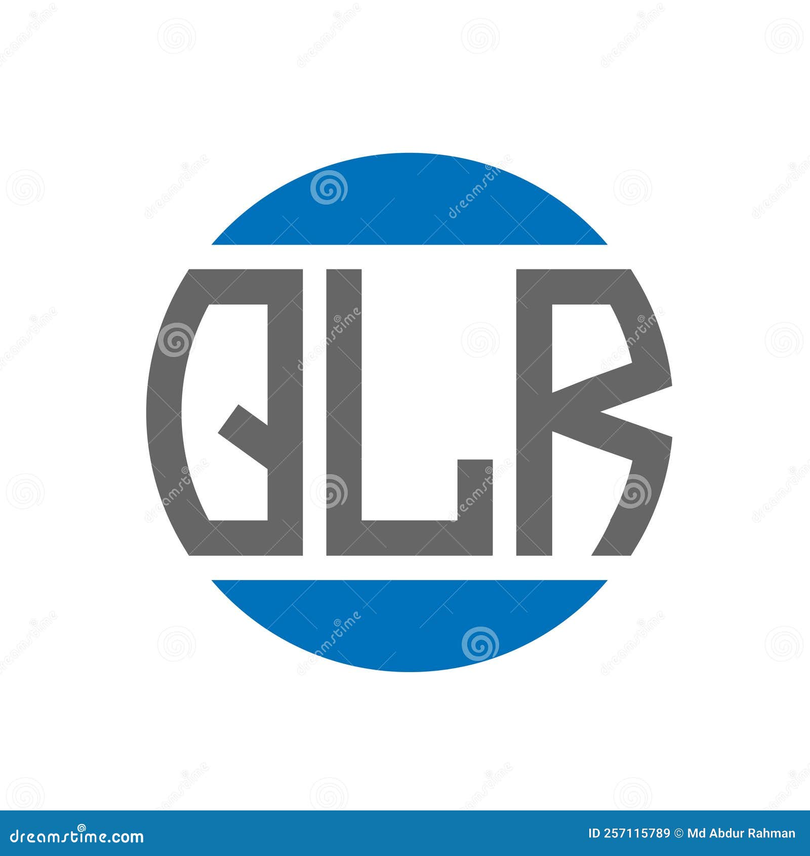 QLR Letter Logo Design on White Background. QLR Creative Initials ...