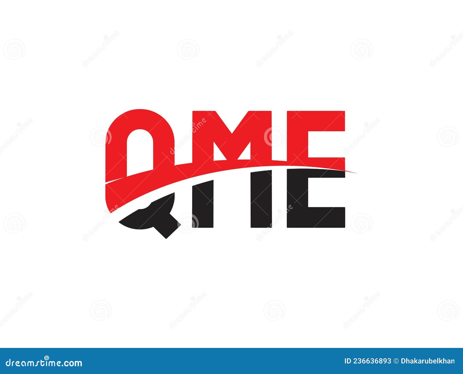 QME Letter Initial Logo Design Vector Illustration Stock Vector ...