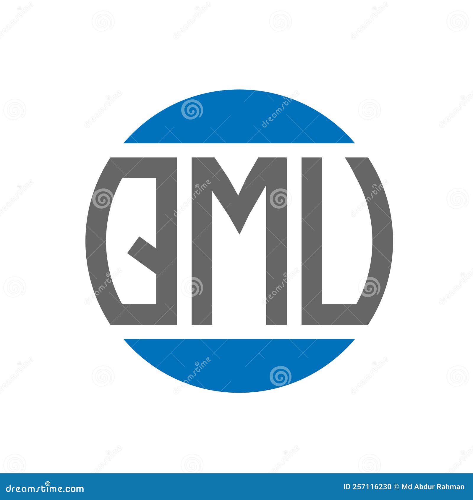 QMV Letter Logo Design on White Background. QMV Creative Initials ...