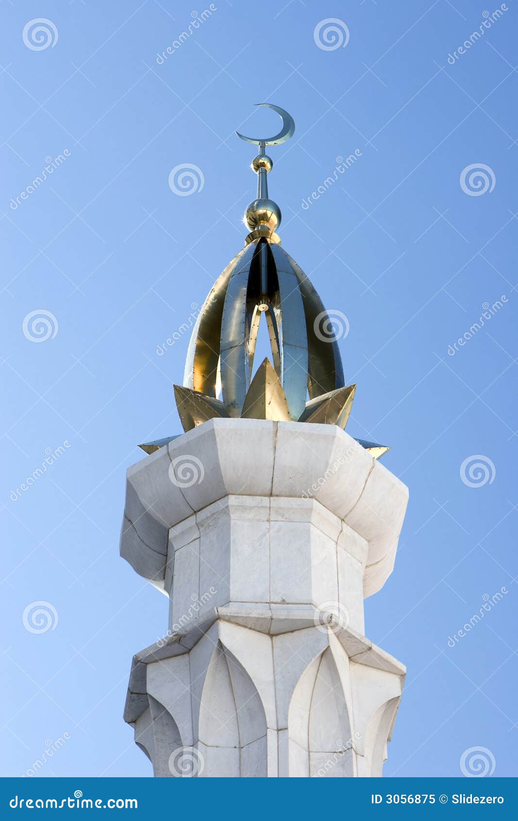 Qolsharif Mosque Gold Minaret/ Stock Image - Image of ethnicity, beauty ...