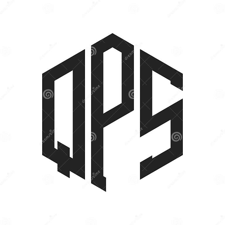 QPS Logo Design. Initial Letter QPS Monogram Logo Using Hexagon Shape ...