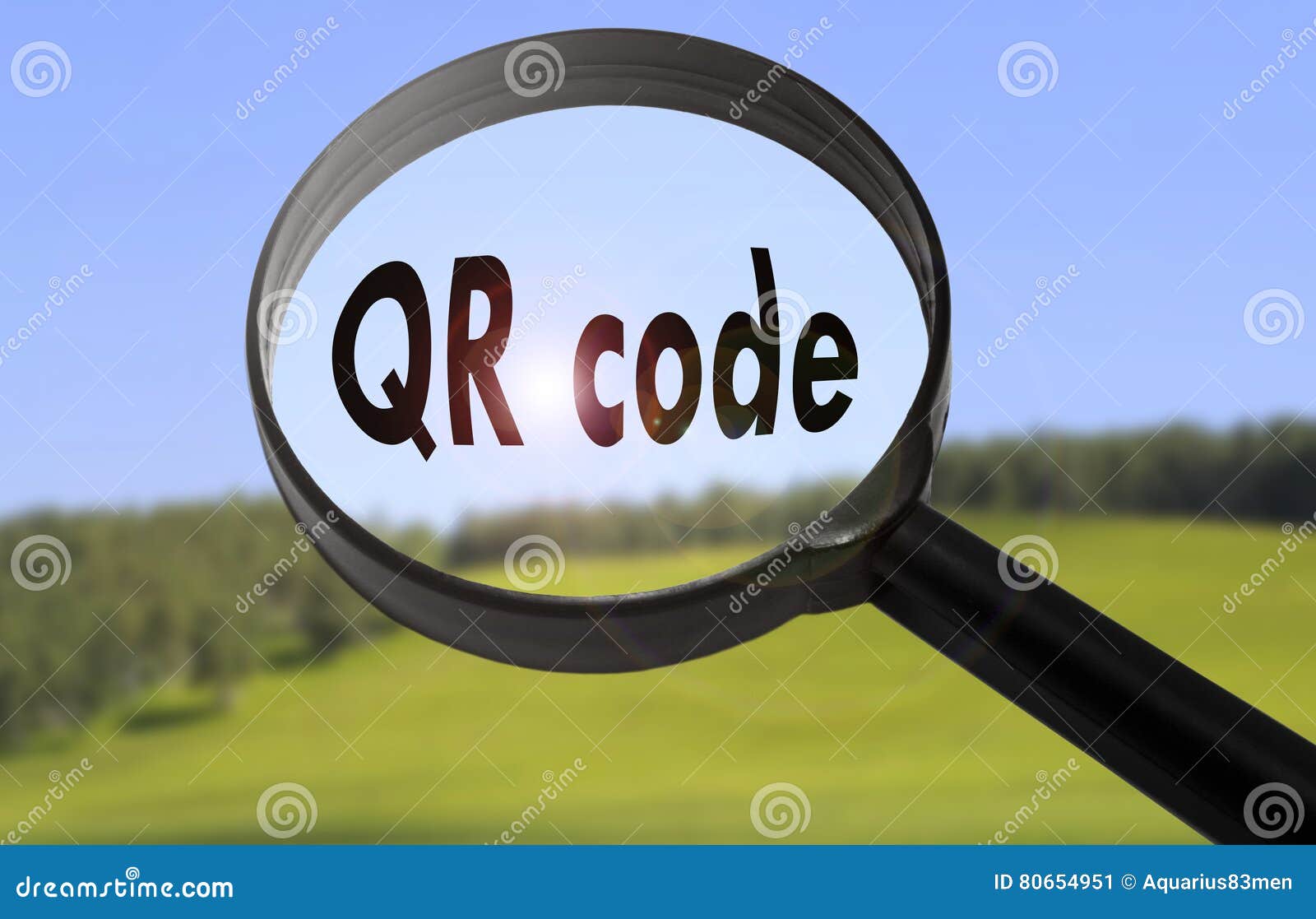 Landscape With Barcode Lines Royalty-Free Stock Image | CartoonDealer ...