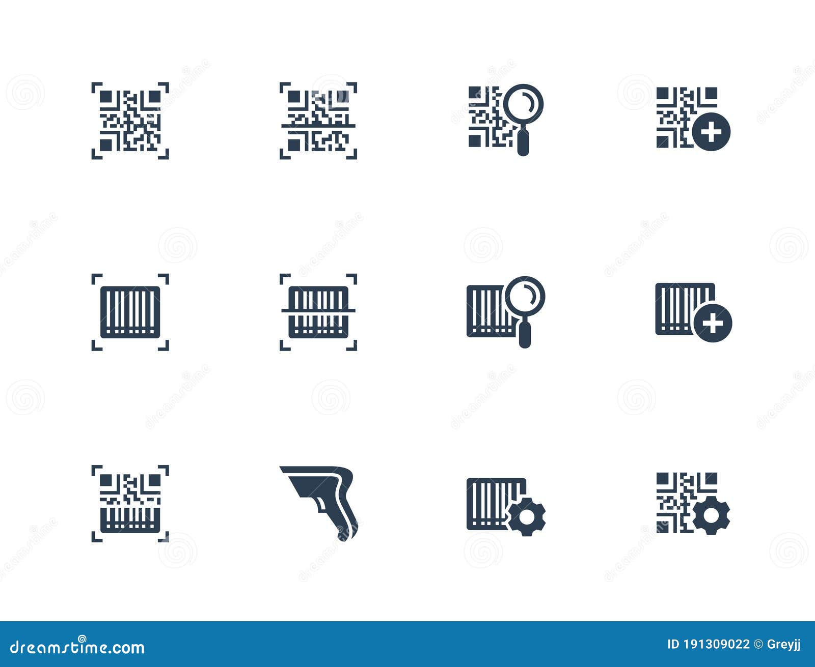 Barcode Scanning Red Beam On White Background. Stock Photography ...