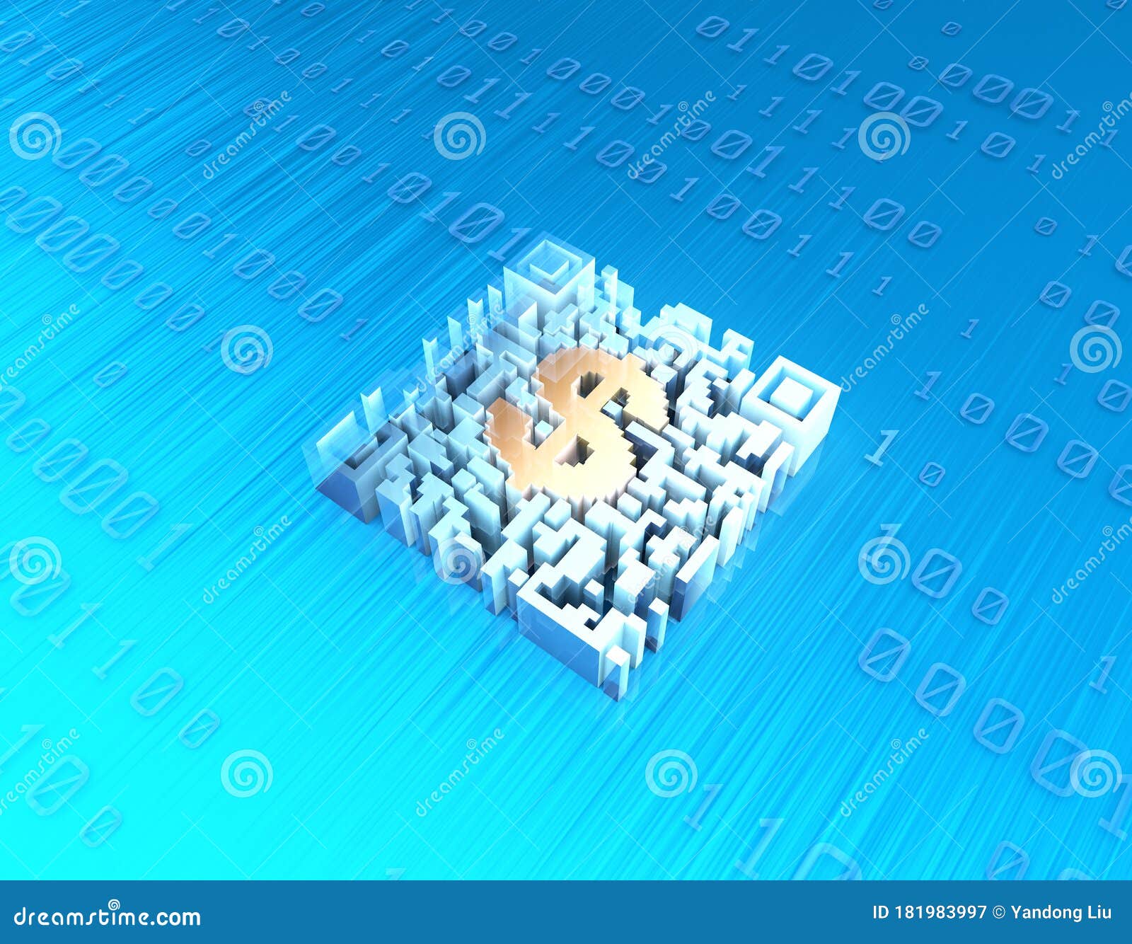 QR Code Data Transmission and US Dollar Currency, Financial ...