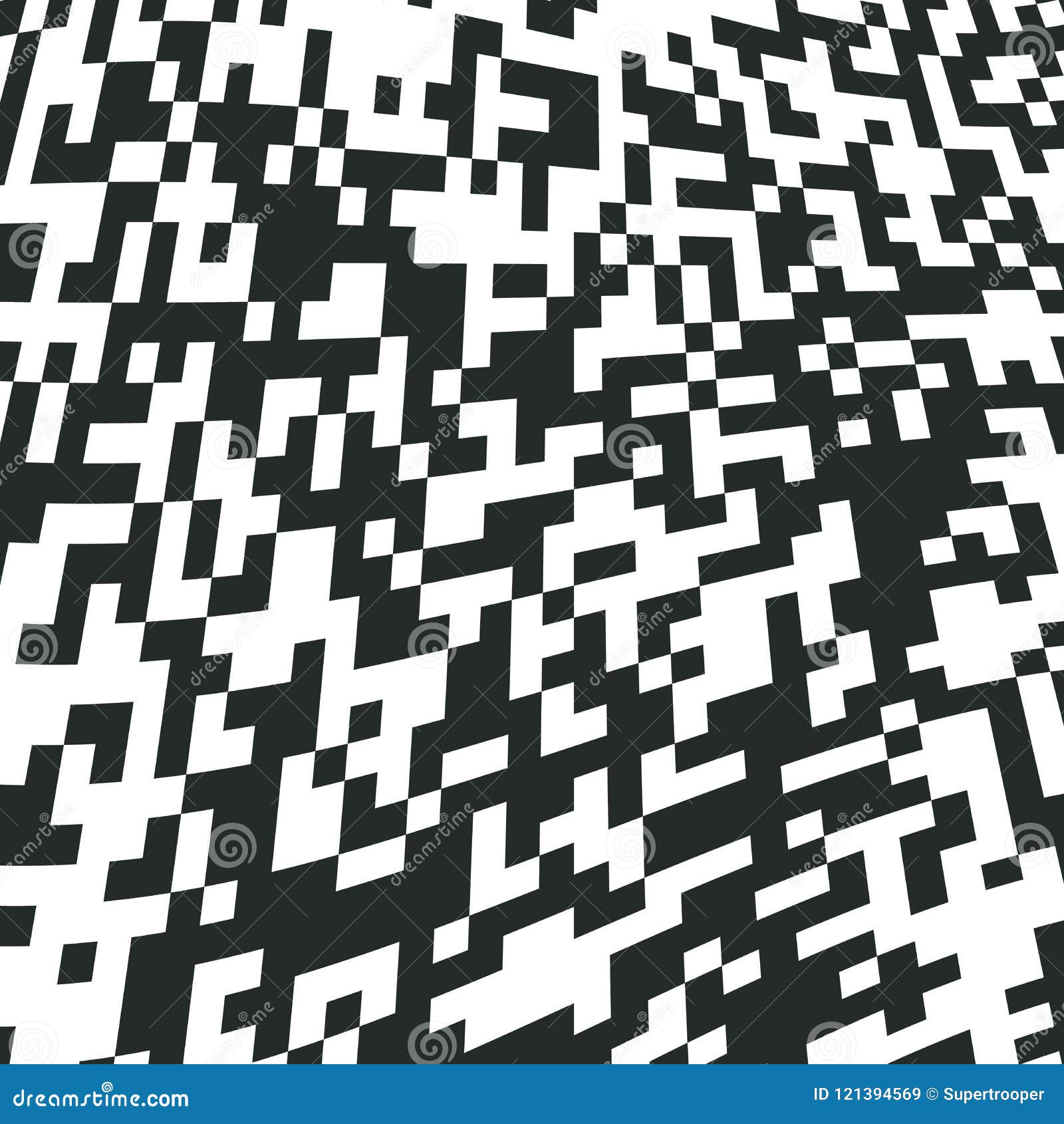 QR Code Digital Abstract Black and White Pixel Noise Background Stock ...