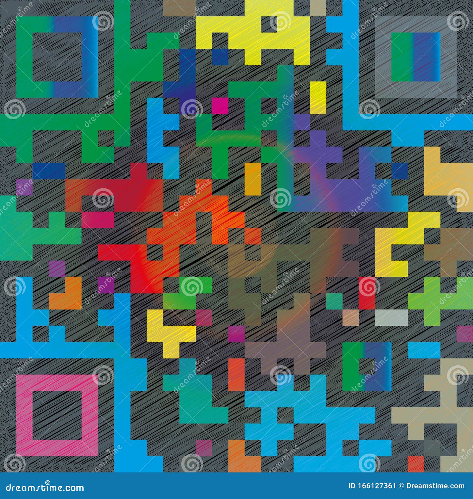 Qr Code Icon Information Eps Color Full Design Stock Illustration ...