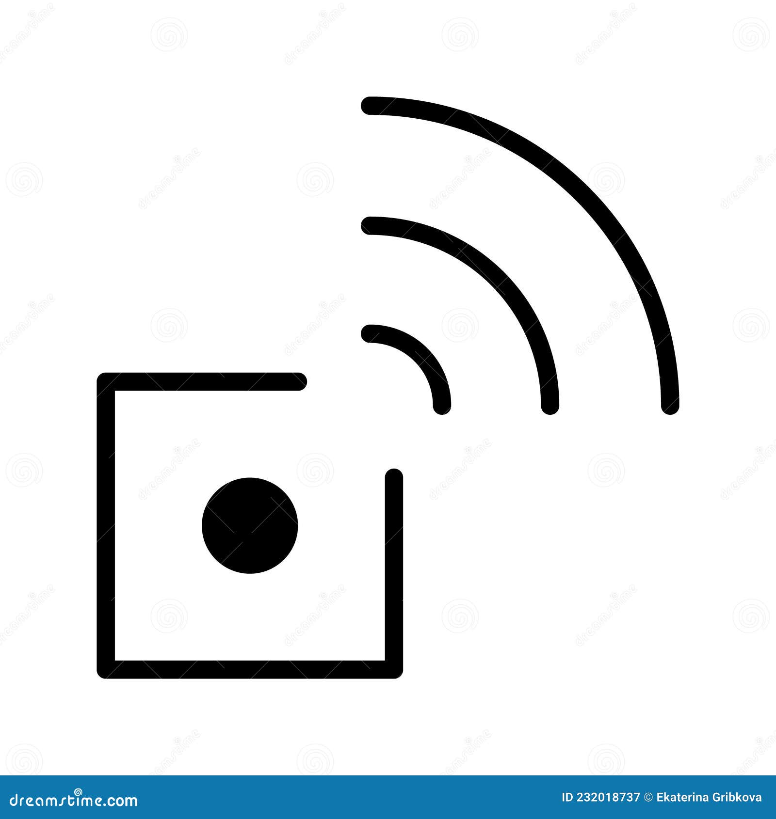 RFID, Qr Code, Barcode Line Icon Set. Price Tag Scanner, Label Reader ...