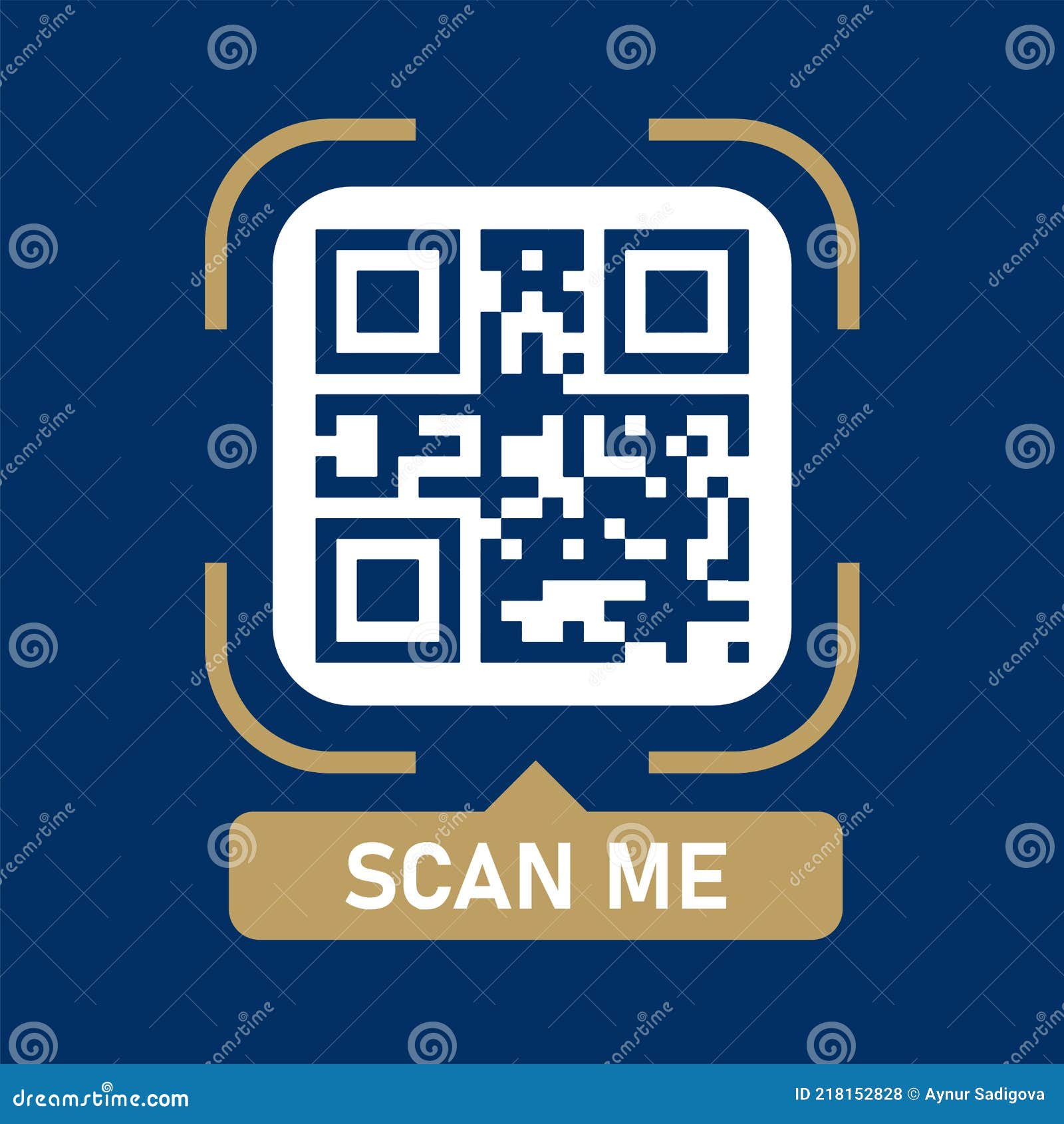 Qr Code Icon. Scanning Identification System. Scan Me. Name Scan ...