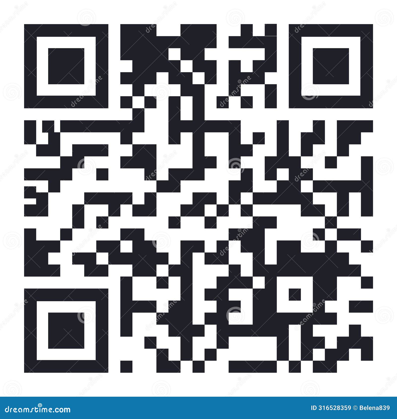 Qr Code Icon. Vector Illustration Stock Vector - Illustration of price ...