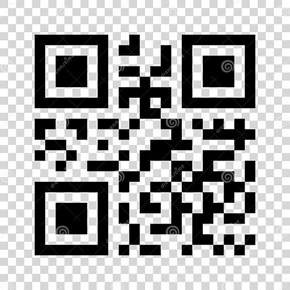 QR Code Icon. Vector QR Code Icon Stock Vector - Illustration of data ...