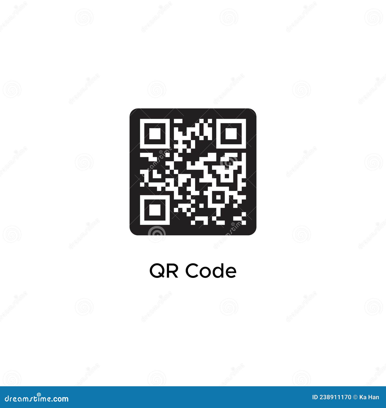 QR Code Icon Vector Isolated on White Background Stock Vector ... QR Code Icon Vector Isolated on White Background Stock Vector ...