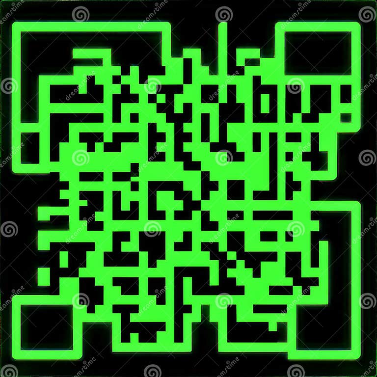 QR Code Scanner App Icon Featuring a QR Code Stock Illustration ...